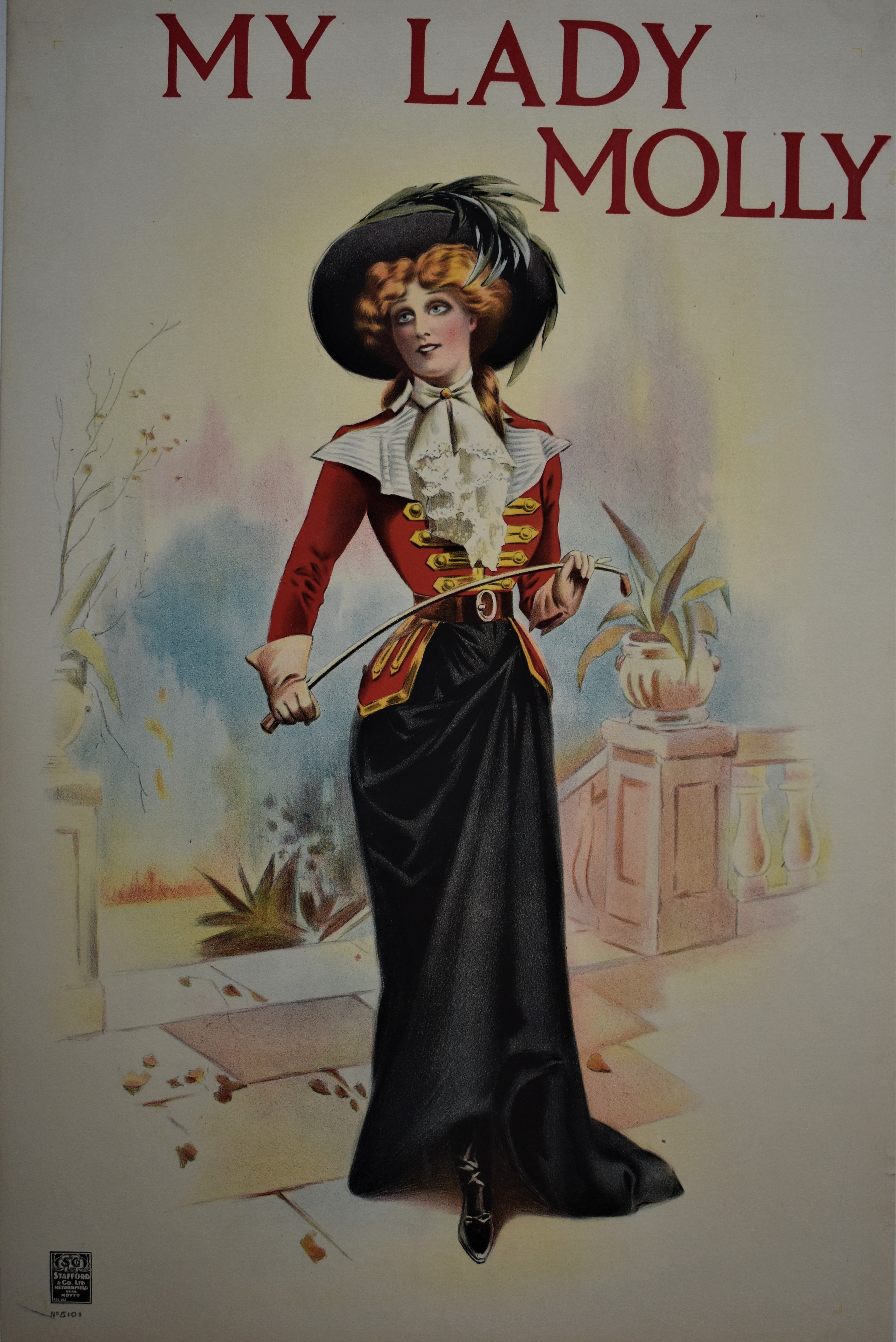 Original My Lady Molly Theatrical poster, 1903. – Rarevintageposters.com