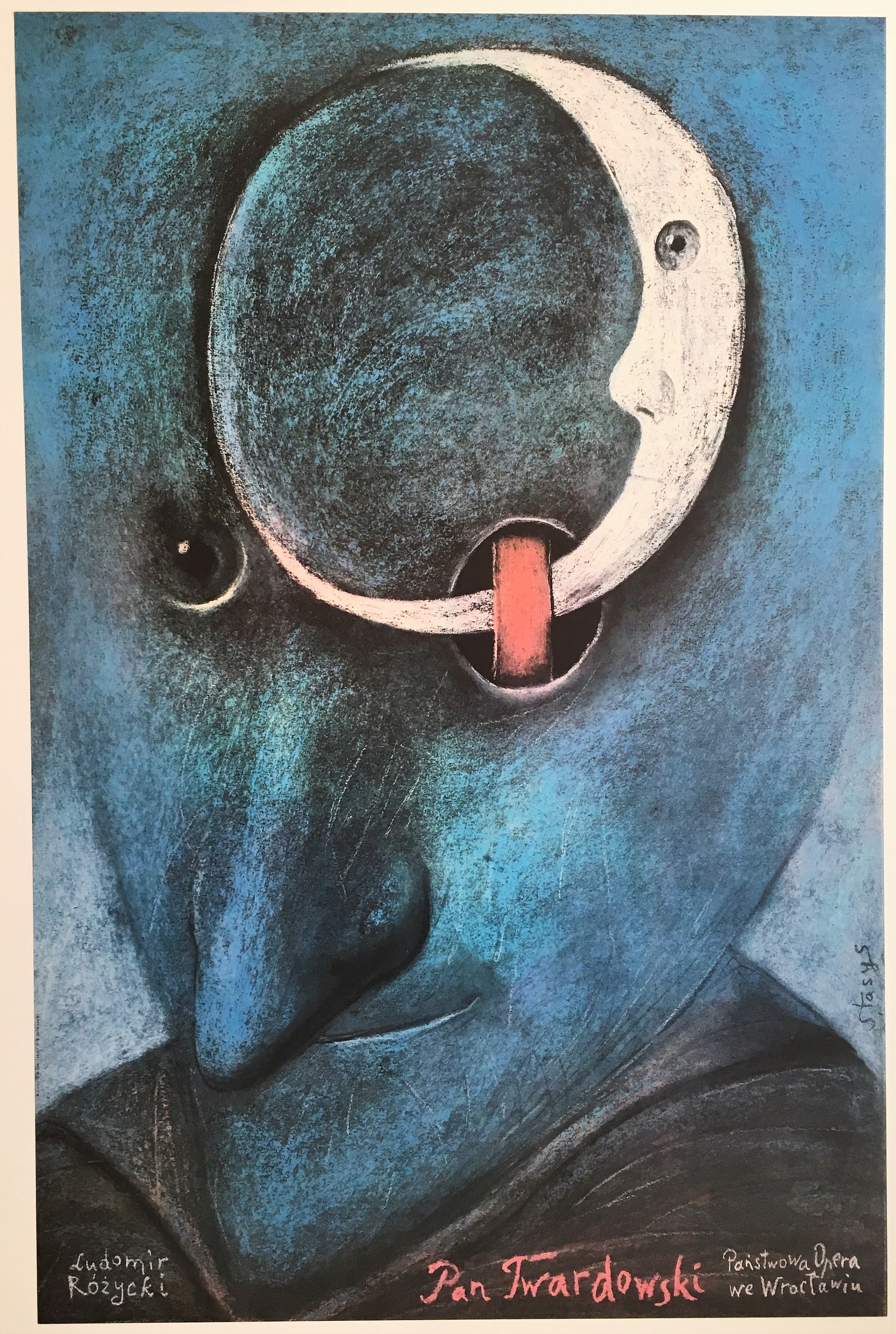 Polish Pan Twardowski Opera Poster - Stasys – Rarevintageposters.com